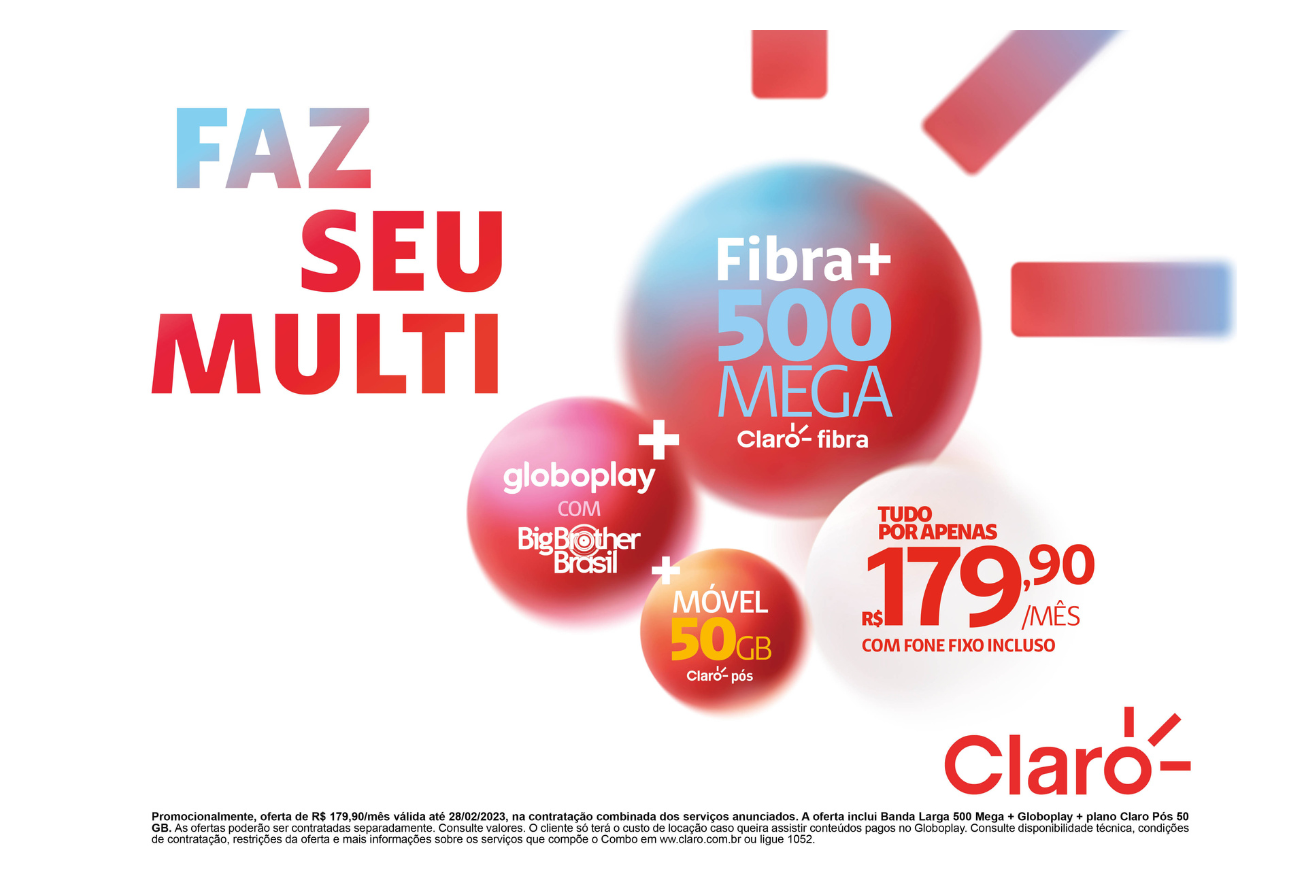 Claro Fibra 500 Mega Por Apenas R 99 90 Na Claro Xanxer Lance