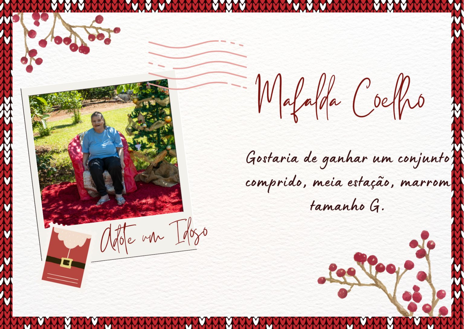 Participe da campanha “Adote um Idoso” e faça a diferença no Natal ...