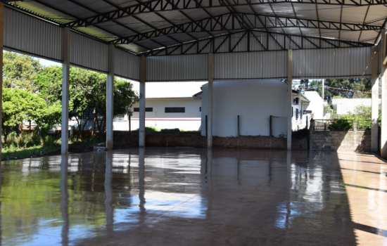 Obras da nova quadra coberta da EMEB Cirilo Dall’Óglio entram na fase ...